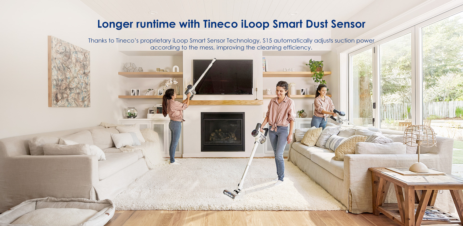 Tineco PURE ONE S15 Essentials: Smart Cordless Vacuum with iLoop ...